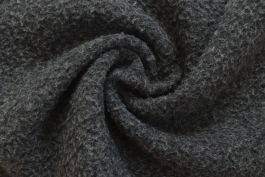 Ex Max Mara Deadstock Designer Cosy Merino Boiled Wool-Mix Plain - Dove ...