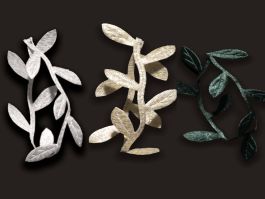 Leaf Vine Ribbon - 25mm