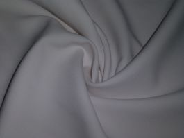 Plain White Stretch Suiting