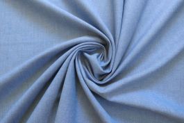 Ex Paul Smith Designer Deadstock Pure Cotton Cationic Chambray - Mid ...