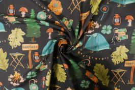 Lady McElroy Round The Campfire - Marlie-Care Lawn - Remnant - 3m